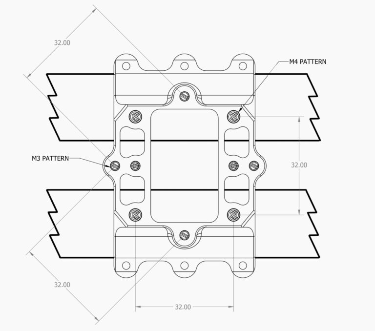 What is the mounting hole pattern on the Cargo Landing Gear? - Freefly ...